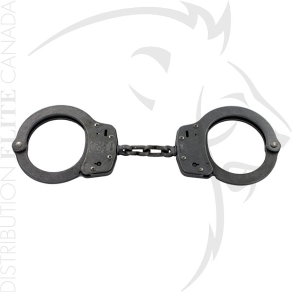 S&W M-103 MENOTTE CHAINE - SLOT LOCK - ACIER INOXYDABLE