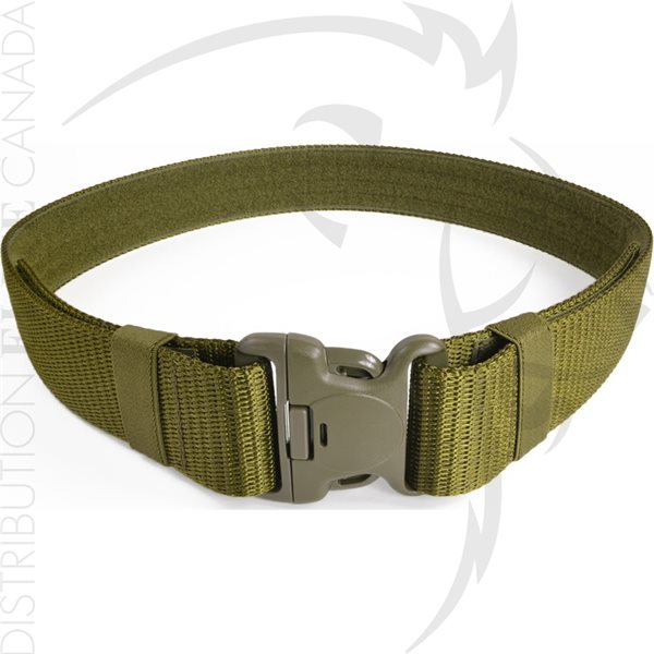 BLACKHAWK ENHANCED MILITARY WEB BELT LG (UP TO 43in) OD