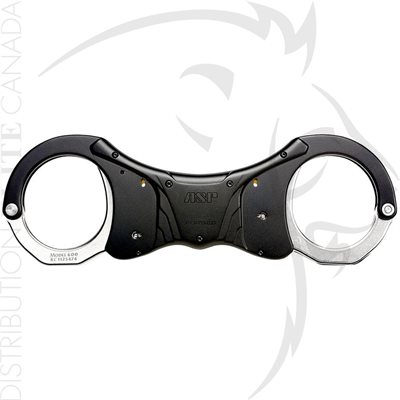 ASP HANDCUFF ULTRA RIGID - STEEL - 1 PAWL YELLOW