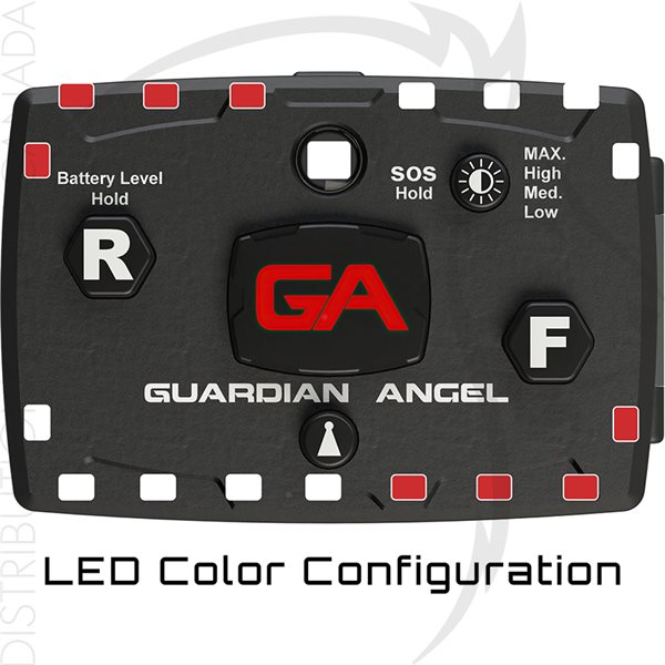 GUARDIAN ANGEL ELITE SERIES - WHITE & RED / WHITE & RED