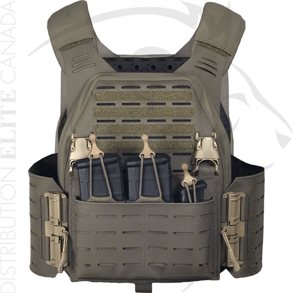 ARMOR EXPRESS AETOS PLATE CARRIER - LASER CUT - COYOTE - XS