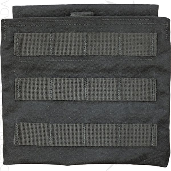 ARMOR EXPRESS SIDE PLATE POUCH - 6X6 / 6X8 - MOLLE - BLACK