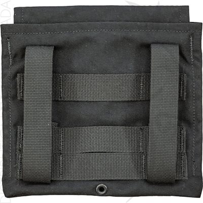 ARMOR EXPRESS SIDE PLATE POUCH - 6X6 / 6X8 - MOLLE - BLACK