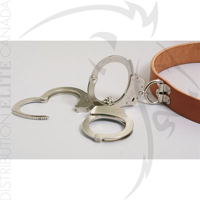 HUMANE RESTRAINT TRANSPORT BELT WITH HANDCUFF