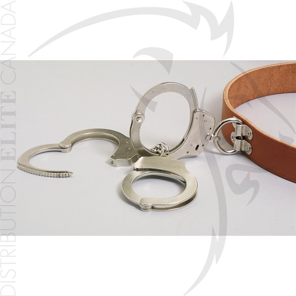 HUMANE RESTRAINT TRANSPORT BELT WITH HANDCUFF