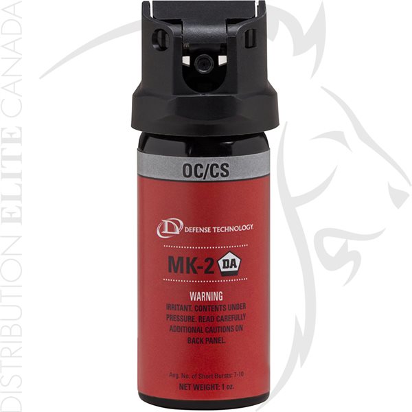 DEF-TEC FIRST DEFENSE MK-2 - 1.0oz - OC / CS / STREAM
