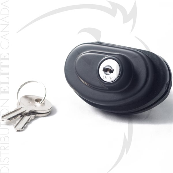 FRANZEN KEYED TRIGGER LOCK - BLACK - BULK