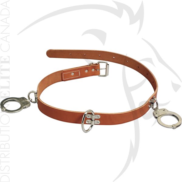 HUMANE RESTRAINT TRANSPORT BELT - D-RING & CUFFS