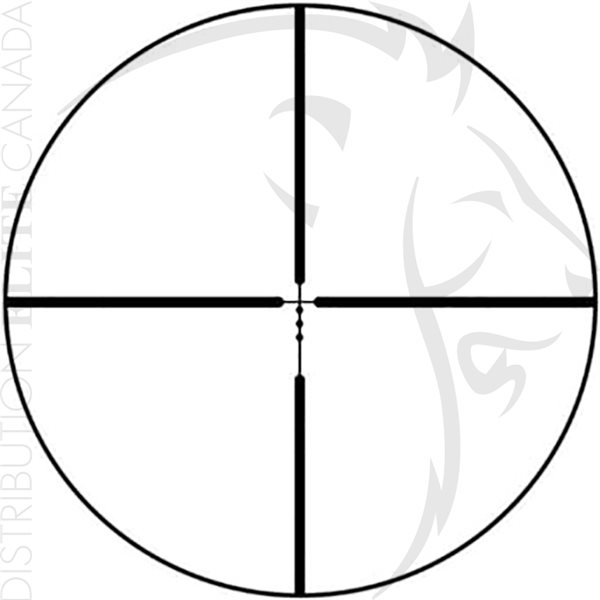 BUSHNELL 3-9X40MM RIMFIRE BLACK RIFLESCOPE DZ22 RETICLE