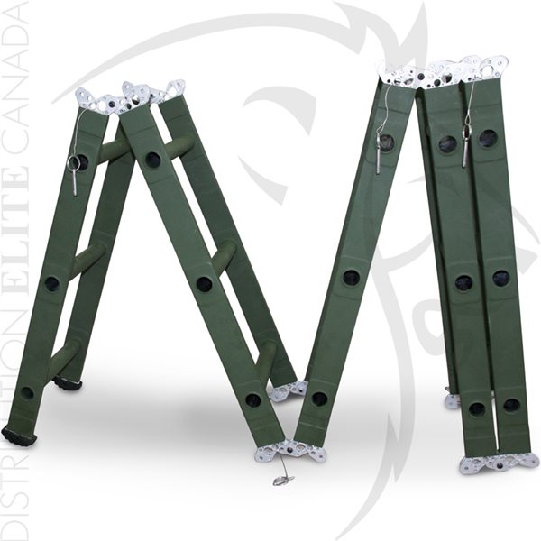 RAPID ASSAULT TOOLS 15ft TACTICAL LADDER CARBON FIBER