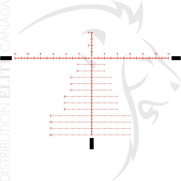 TRIJICON TENMILE 3-18X44 FFP - MRAD PRECISION TREE - RGE / VRT