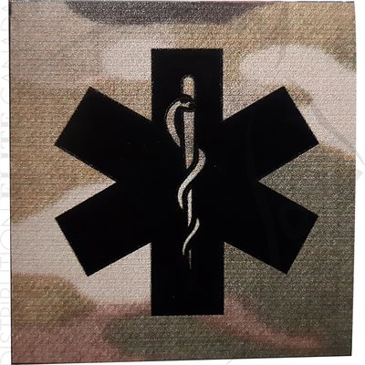 INFRARED ID IR SQUARE SIGN PATCH 2x2in - CUSTOM