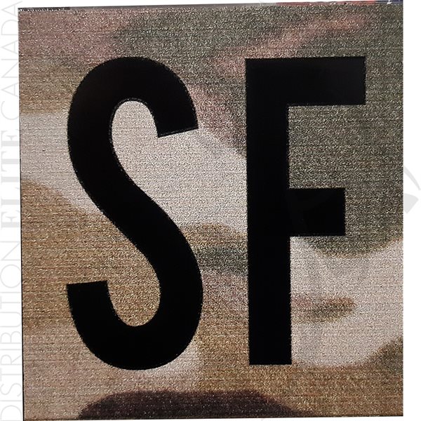 INFRARED ID IR SQUARE SIGN PATCH 2x2in - CUSTOM