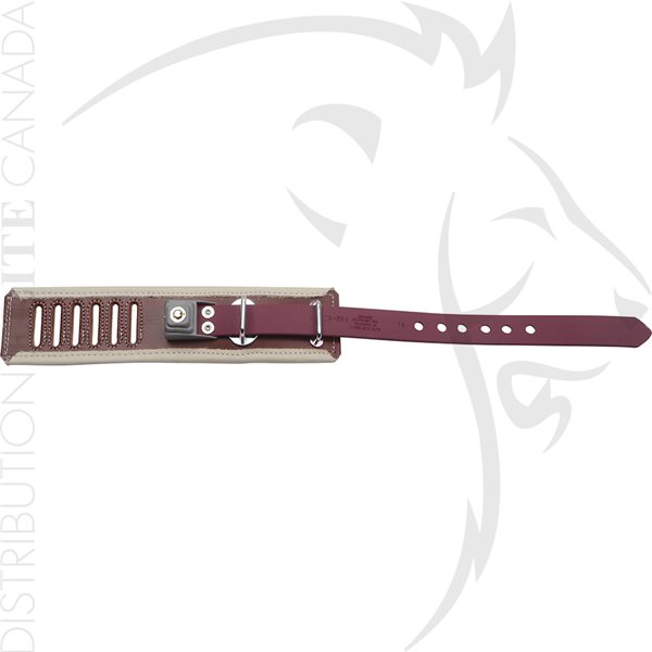 HUMANE RESTRAINT LEATHER LOCKING WRIST RESTRAINT